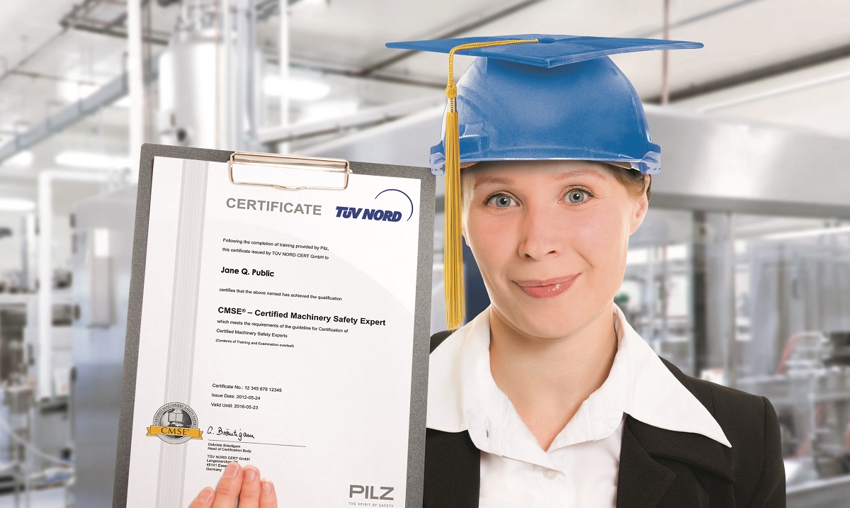 Certyfikat CMSE - zapewnienie wiedzy dotyczącej bezpieczeństwa maszyn ...