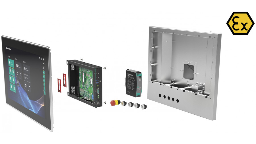 Rozwiązania HMI: Stacje operatorskie serii VisuNet FLX | elektrotechnik ...